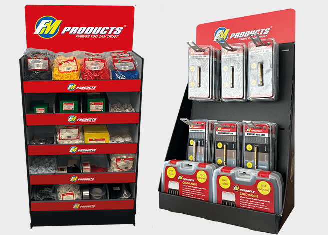 Free Product Stands Now Available! - FM Products
