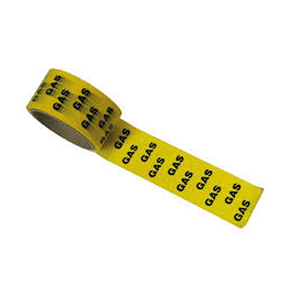 Gas Warning Tape - FM Products