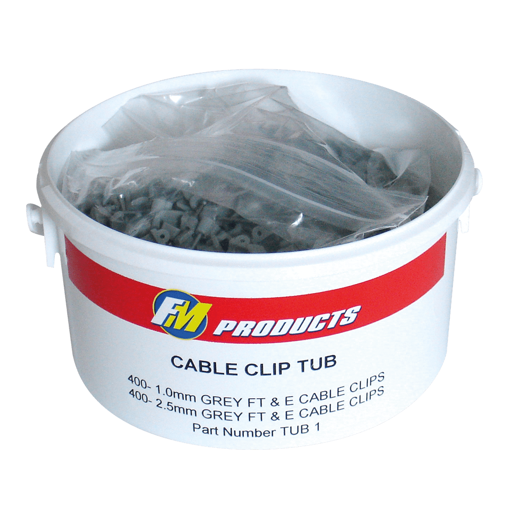 Cable Clip Tub - FM Products